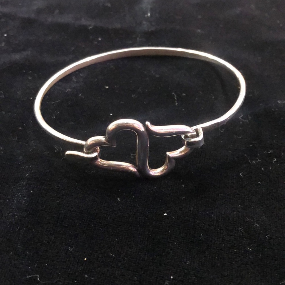 James Avery Double Heart Bracelet. Sterling Silver. D… - Gem